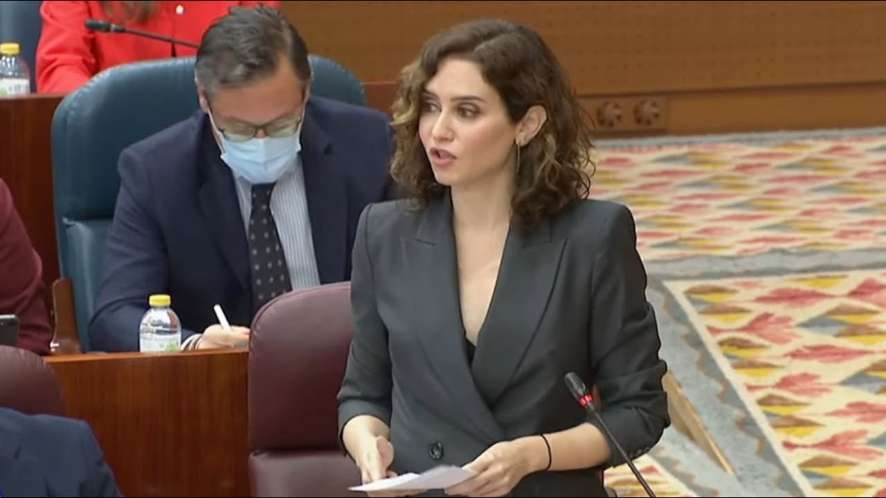 Una nueva lección de Isabel Díaz Ayuso - YouTube