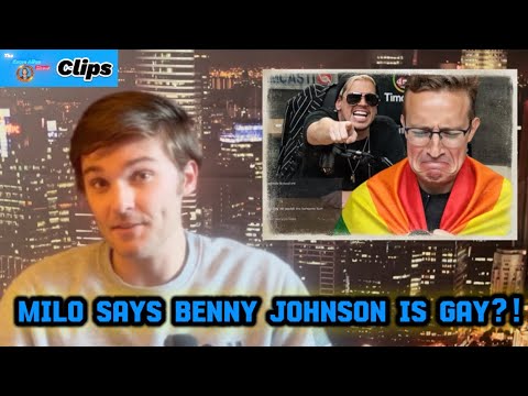 Milo Yiannopoulos EXPOSES Benny Johnson as Closet Gay on Tim Pool ...