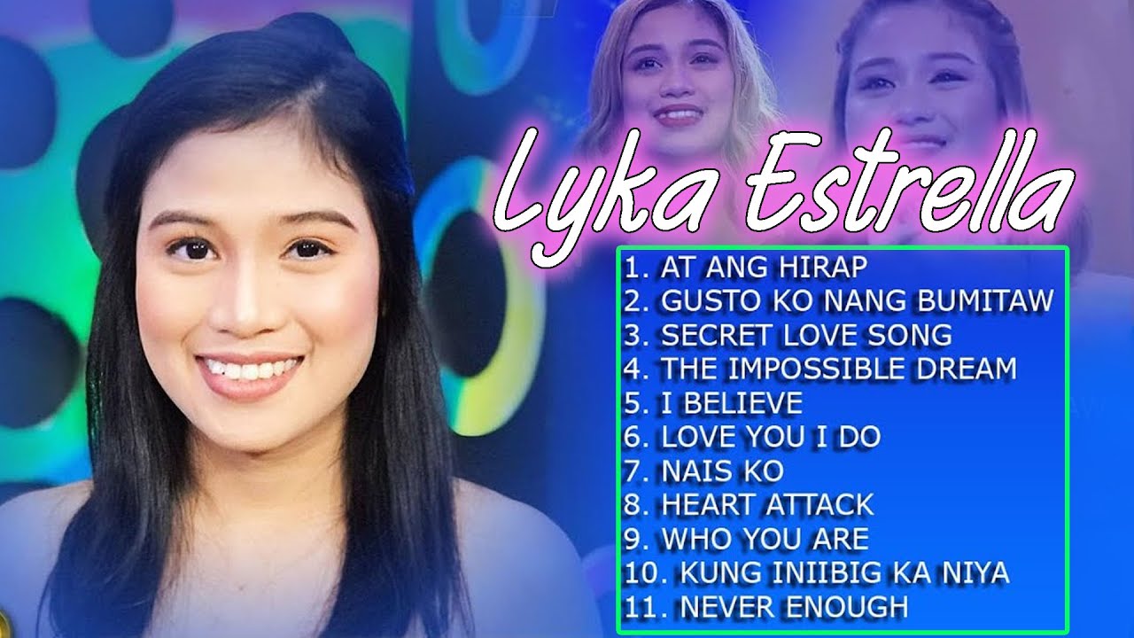 Lyka Estrella - Tawag ng Tanghalan - Beautyfull Songs - YouTube