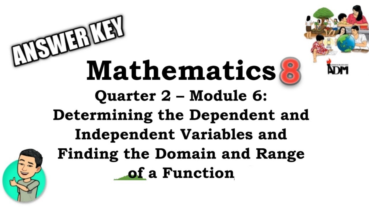 Mathematics 8 Quarter 2 - Module 6 ANSWER KEY Part 1 - YouTube