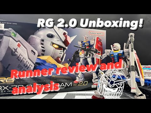 RG 40 Unboxing - RX-78-2 Gundam 2.0 - [4K] - YouTube