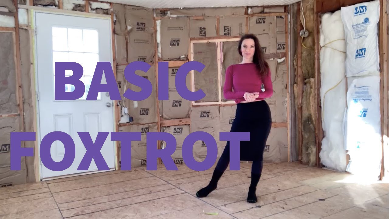 FOXTROT BASIC|How to|BALLROOM TECHNIQUE - YouTube
