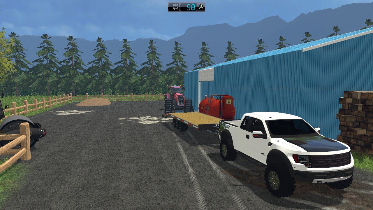 Farming Simulator 15 Lawn Care Construction Ep #13 Paving - YouTube