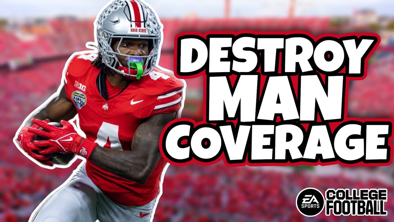 DESTROY Man Coverage With This Play In College Football 25!!! - YouTube