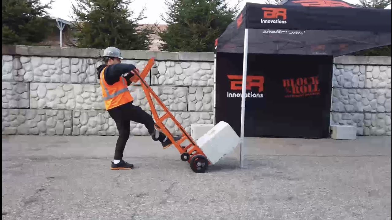 Block And Roll®️ The Easy Way To Ballast Tents - YouTube