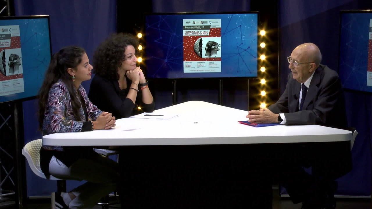 Masterclass « Global Actors for Peace » Sabino Cassese - YouTube