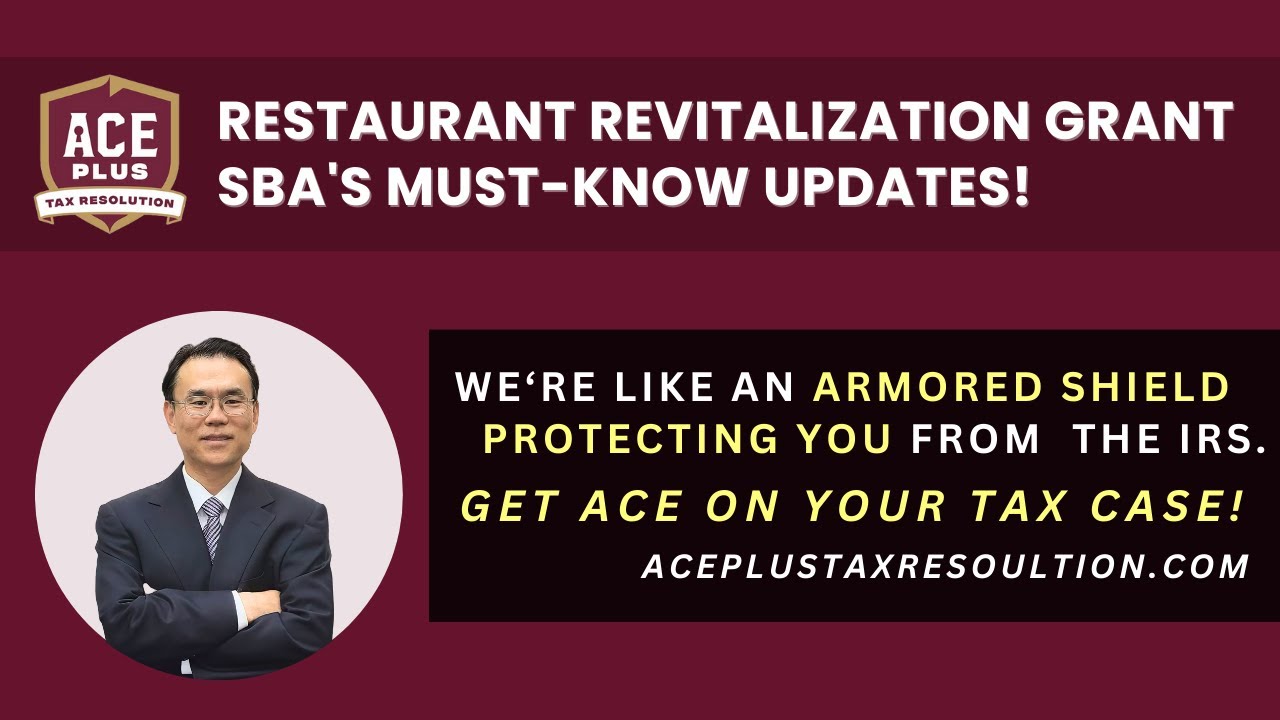 Restaurant Revitalization Grant - SBA's Must-Know Updates! - YouTube