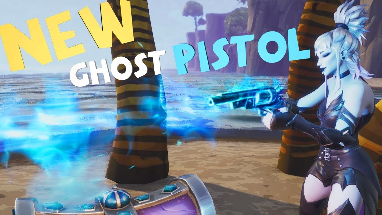 NEW Ghost Pistol! Fortnite Save The World! Review/Gameplay - YouTube