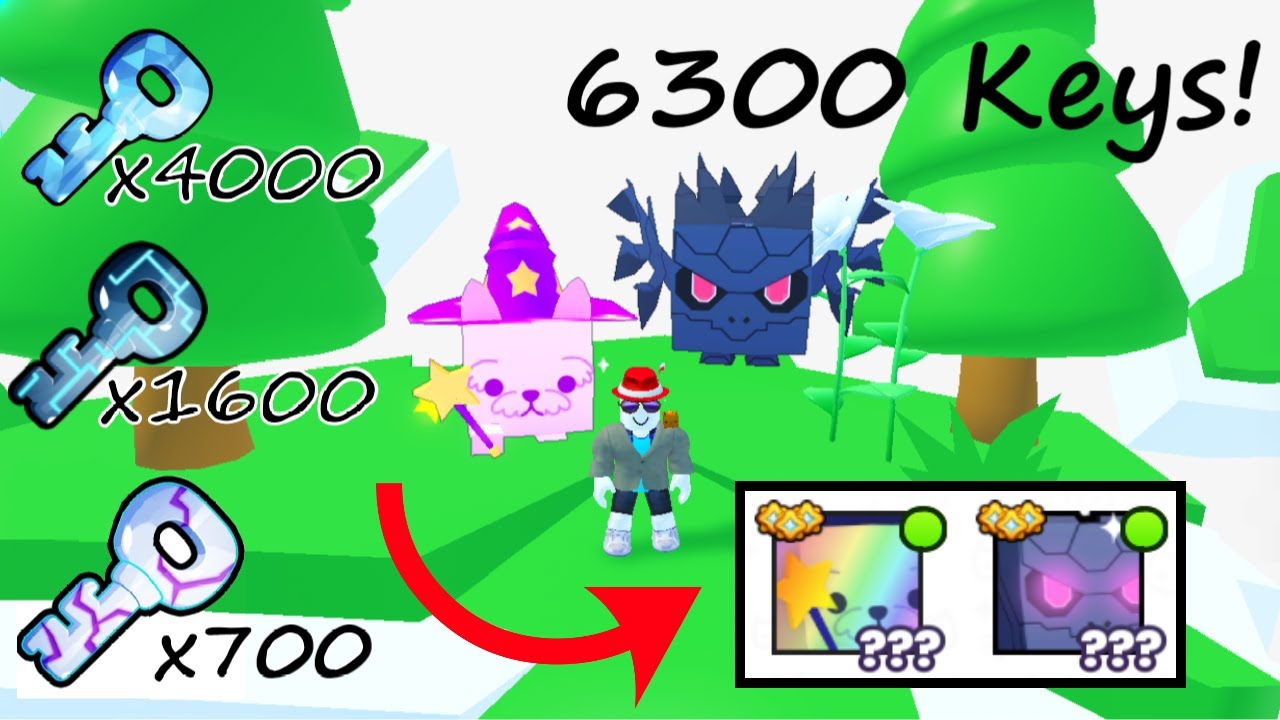 Opening 6300 keys in Pet Simulator 99! - YouTube