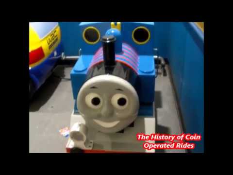 1990s Coin Operated Steam Engine Kiddie Ride - Thomas the Tank Engine ...
