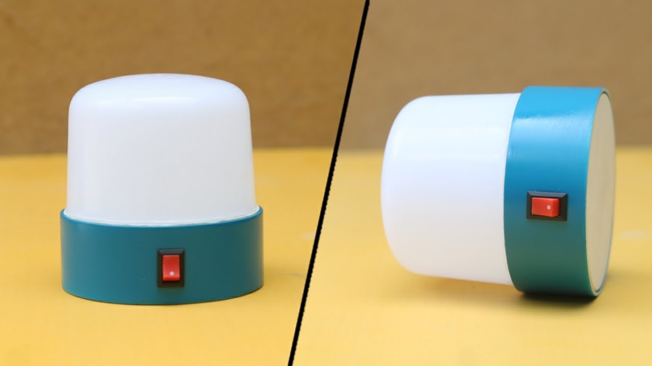 How to Make a Rechargeable Emergency LED Light | DIY Emergency LED ...