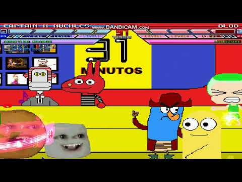 GLG6518 MUGEN Request: Captain K´Nuckles & Annoying Orange Vs Bloo & Hanazuki