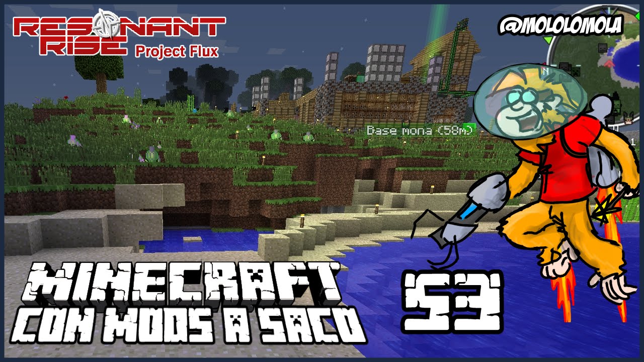 Minecraft con mods a saco #53 Finalizando los preparativos - YouTube