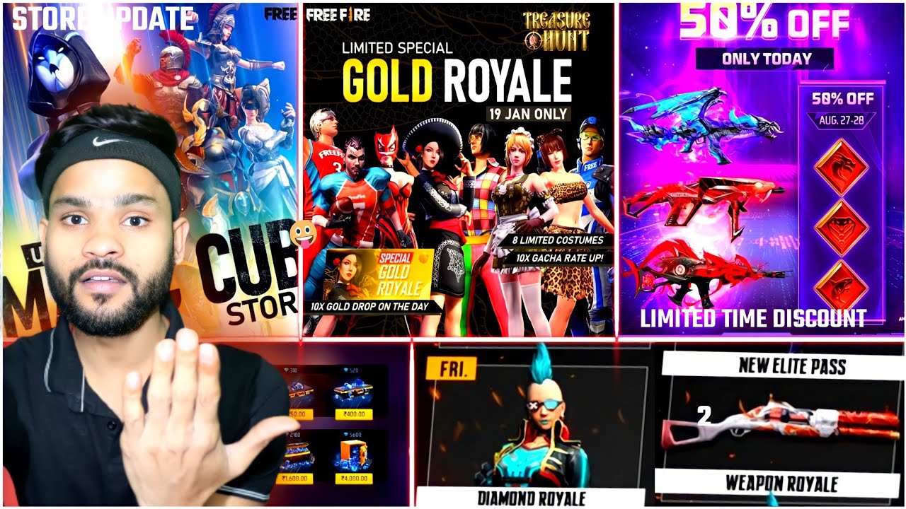 SPECIAL GOLD ROYALE + EVO TOKEN 50% OFF + 8 NEW MAGIC CUBE BUNDLE ...