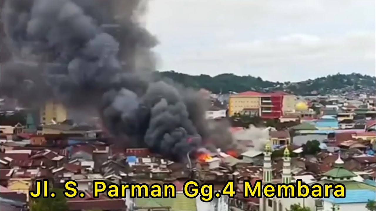 Telah Terjadi Kebakaran Di Jl. S. Parman Gg.4 Samarinda - YouTube