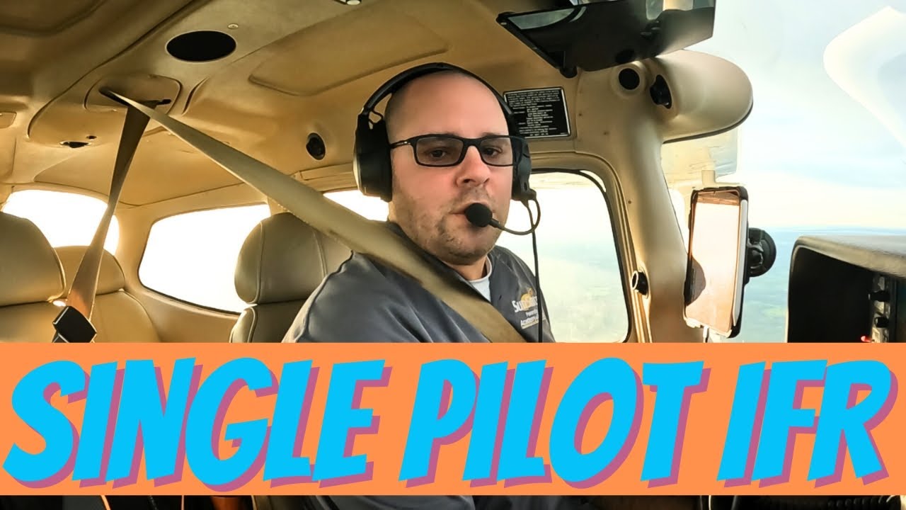 Single Pilot IFR - Flying the ILS 15 Into KISM - YouTube