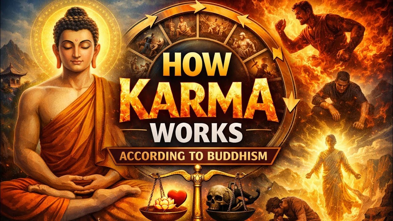 How does Karma work teach by his holiness. #monk #buddhism #love # ...
