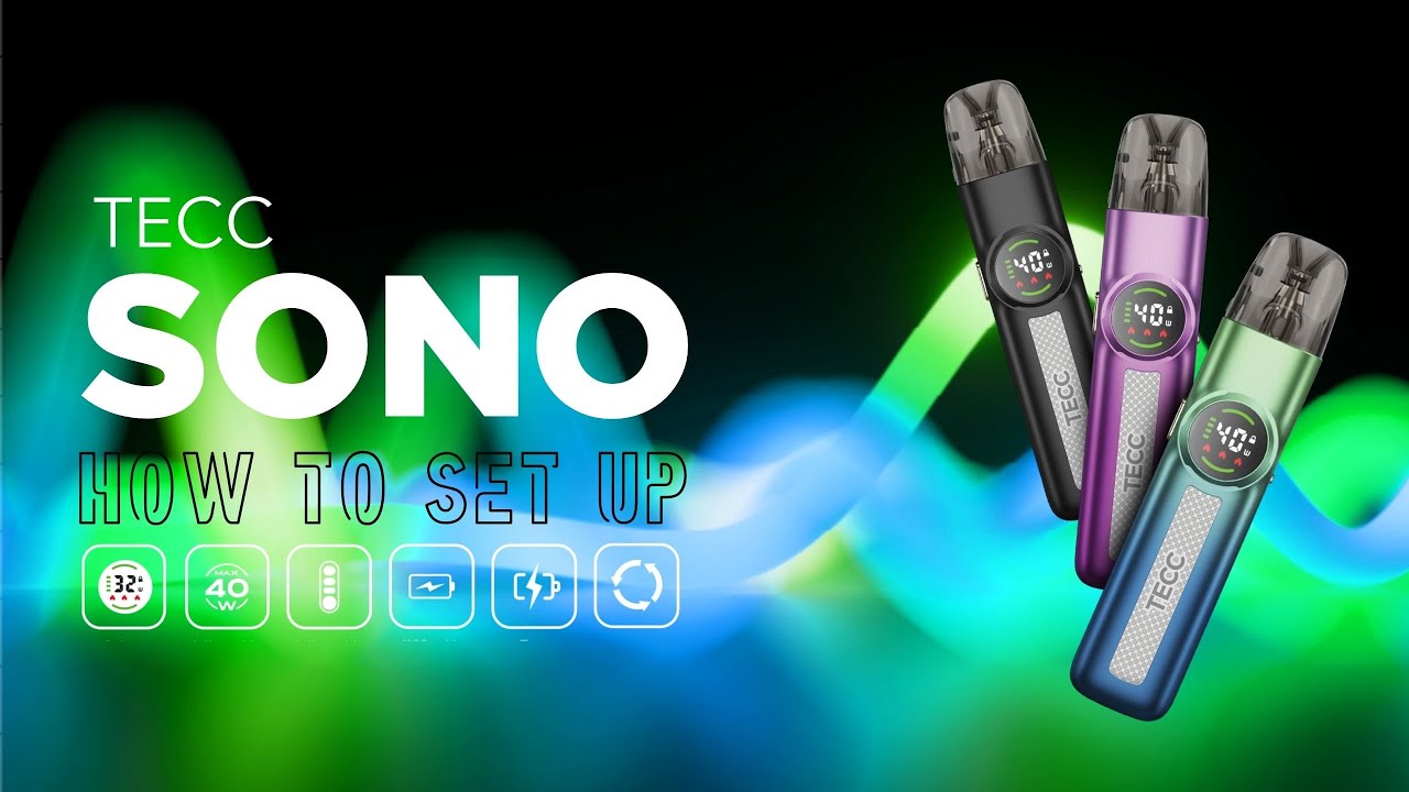TECC SONO Pod Kit | A Revolutionary Vaping Experience?! - YouTube