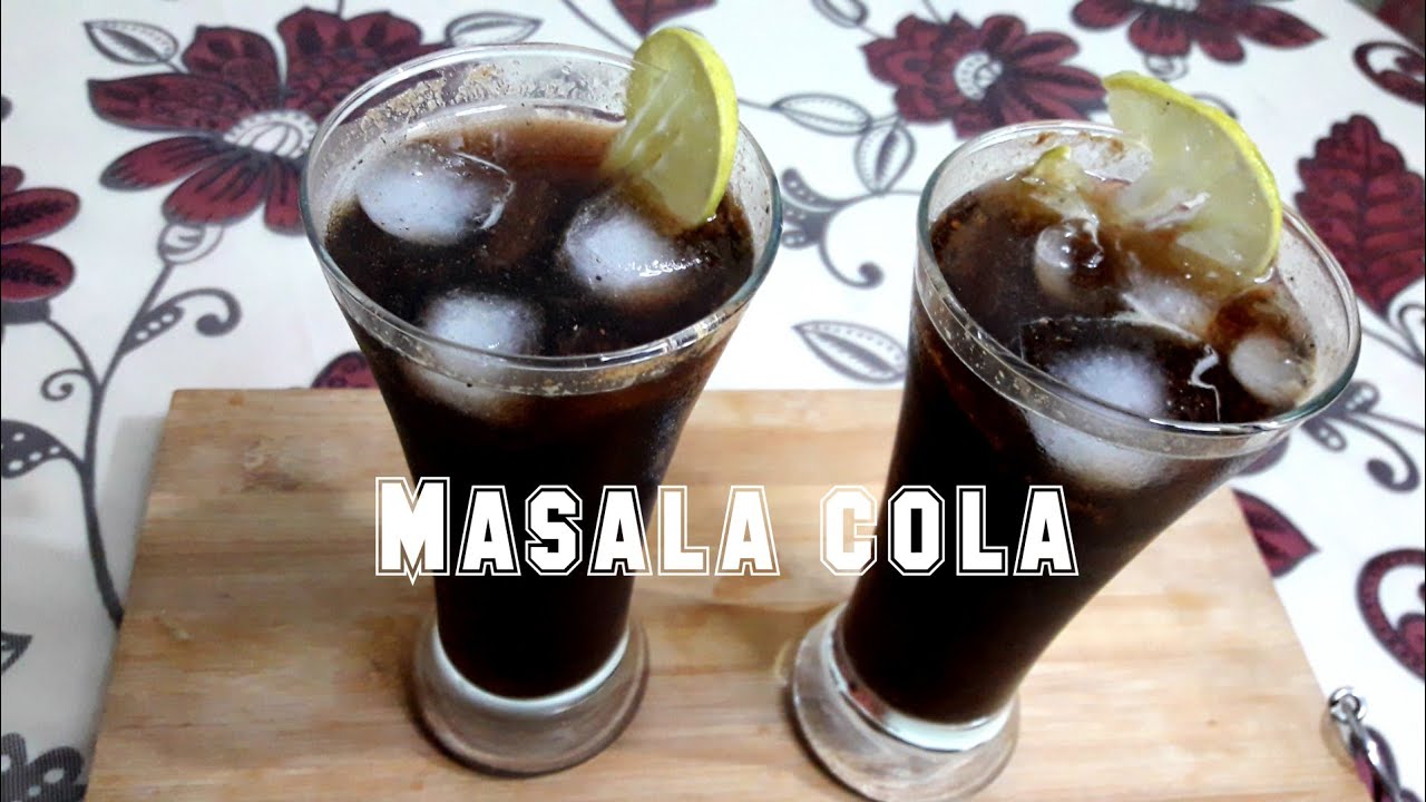 Masala cola- cola masala- Masala drink - YouTube