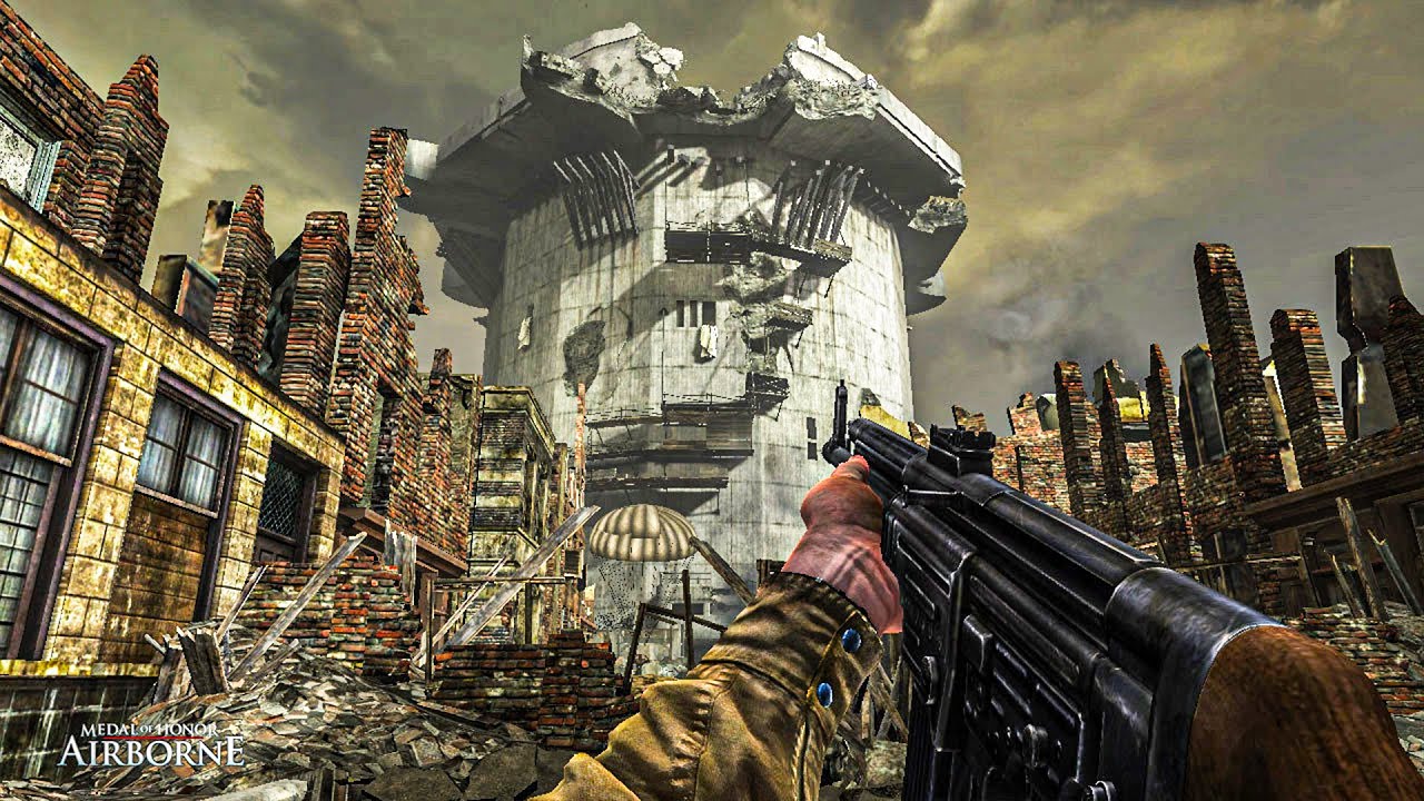 Der Flakturm | Medal of honor Airborne (2007) | Gameplay | HD - YouTube