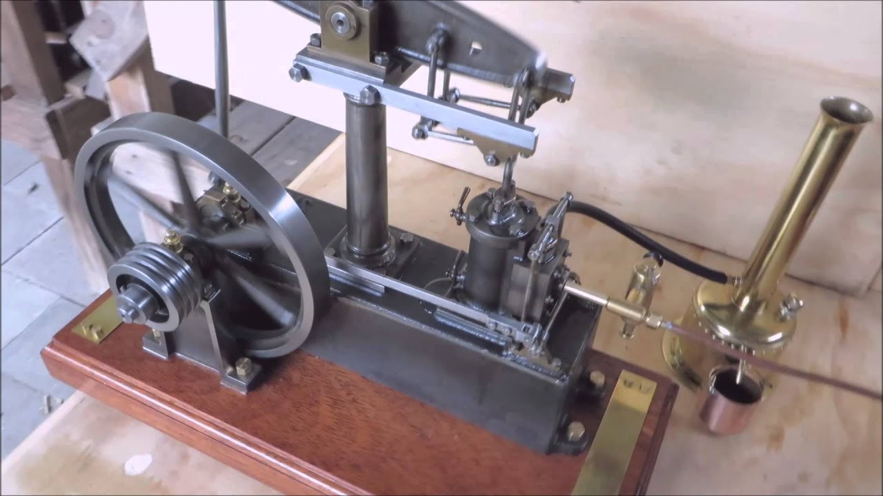 Stuart Beam Model Toy Steam Engine Live Steam MSM Boiler - YouTube