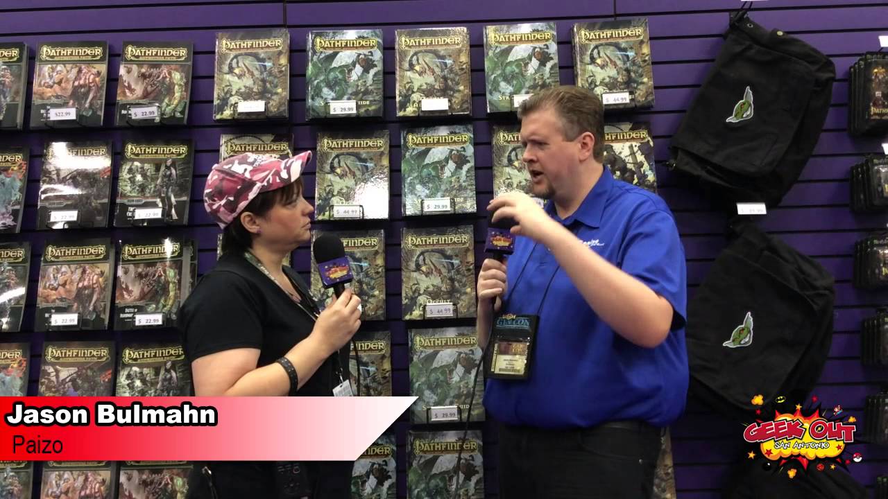 Gen Con 2015 - Jason Bulmahn - Paizo - YouTube