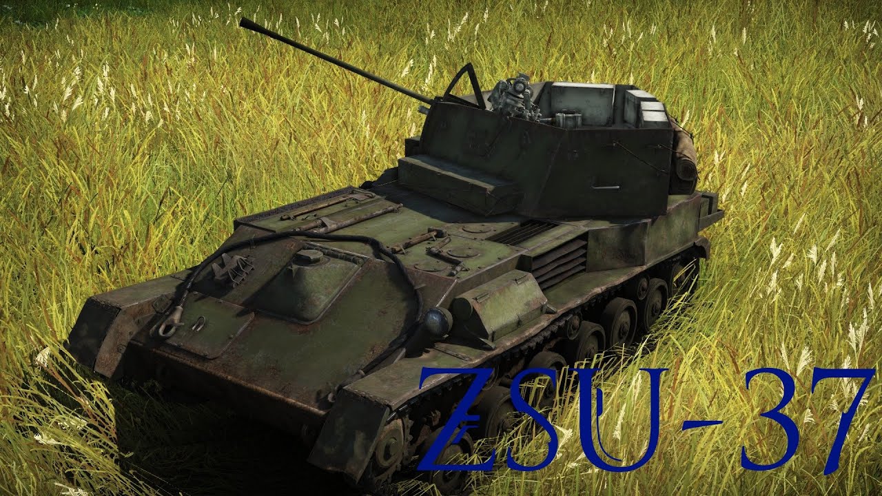 War Thunder - Upcoming Content - ZSU-37 - YouTube
