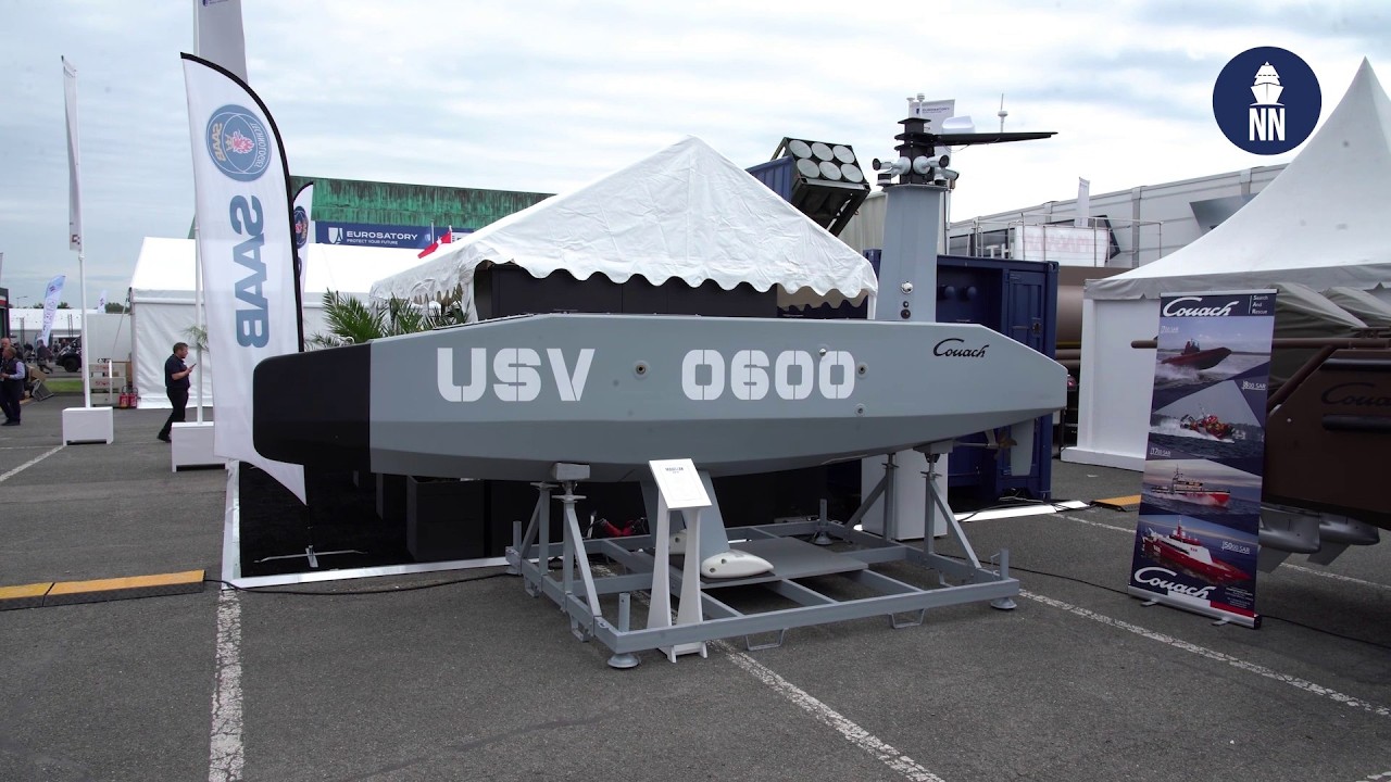 New USV and Riverine Craft by Couach - YouTube