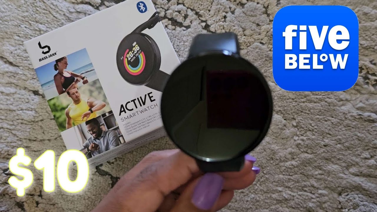 $10 Five Below Active Smartwatch - YouTube