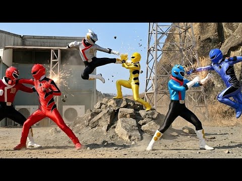 3 VS 3 | FULL FIGHT |  JUNGLE FURY VS DARK RPM PALEOMAX | POWER RANGERS - FAN MADE 