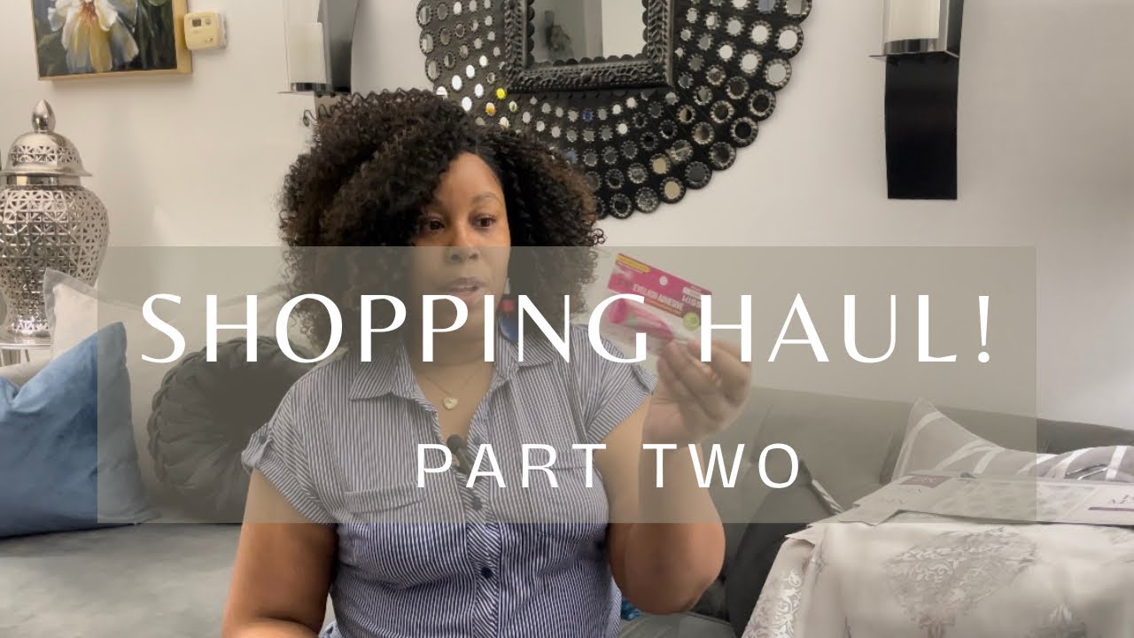 Part 2 Shopping haul - YouTube