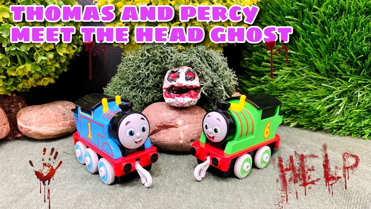 Thomas and Percy meet GHOST | thomas & friends | train toys - YouTube