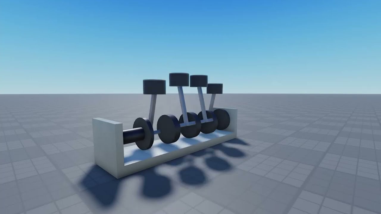 straight 4 roblox piston engine - YouTube