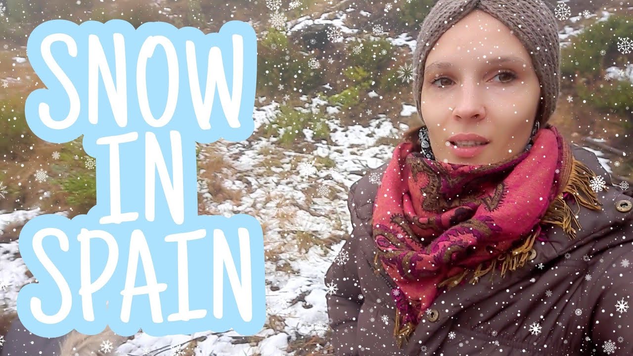 Vlog: snow 15km from Benidorm • Cold winter in Spain #spain #benidorm # ...