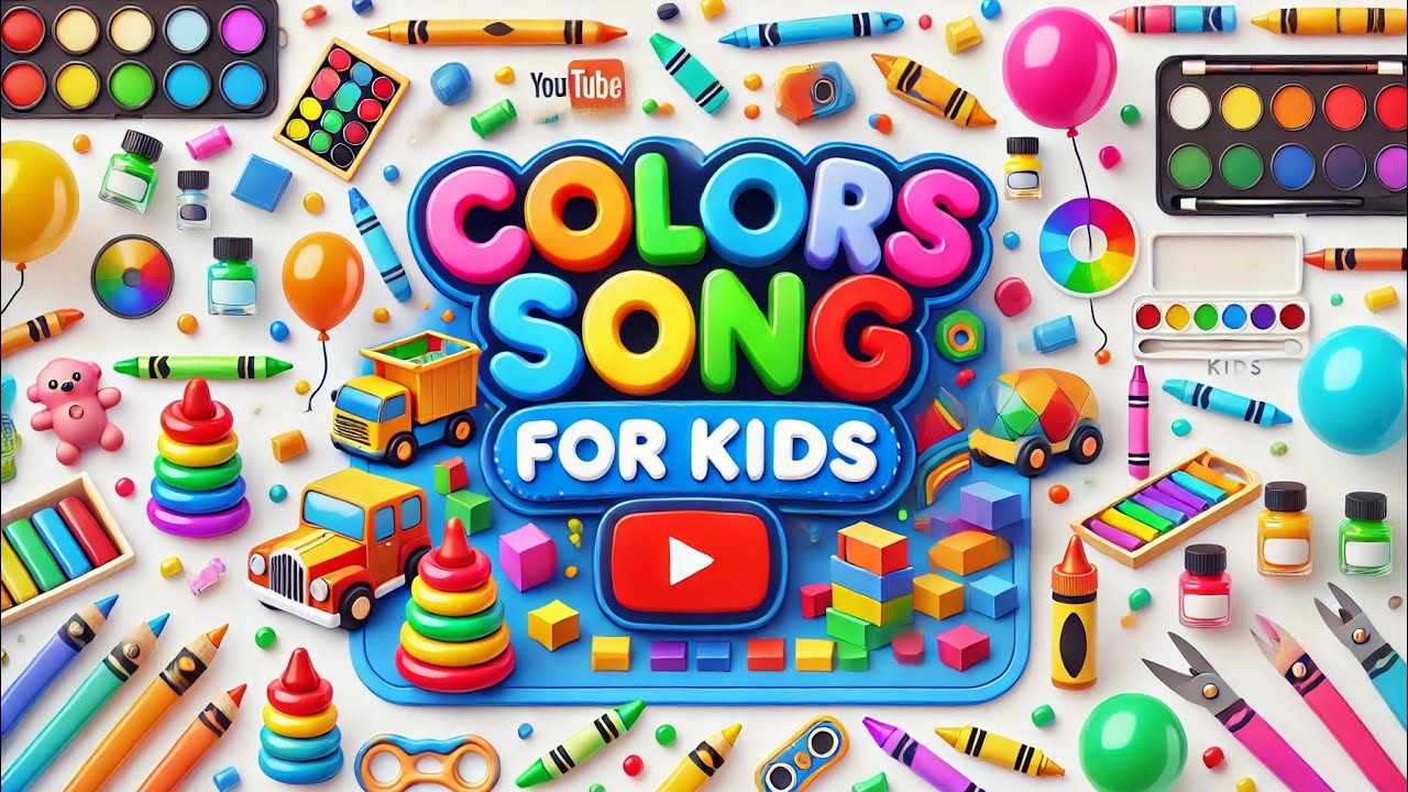 Colors Song for Kids | Learn Colors with Fun | Colors Names | Colours ...