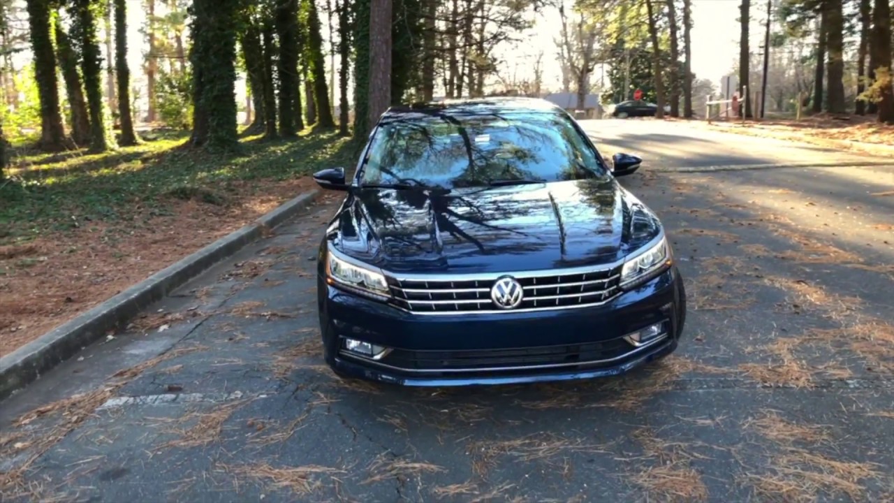 Best Detailed Walkaround 2018 Volkswagen VW Passat 2.0T SE w/Technology ...