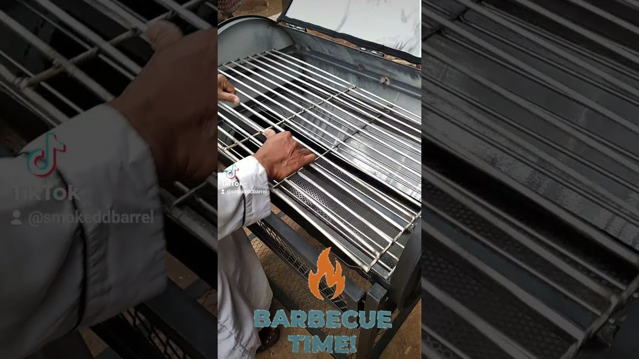 Alat pengasapan panggang sederhana smoked Smoker Grill Toast BBQ daging ...