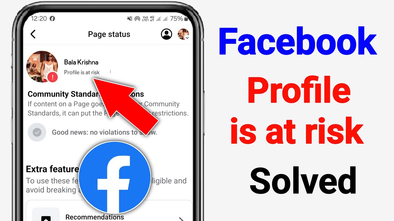 Facebook Profile is at Risk Problem 2025 || Profile is At Risk on ...