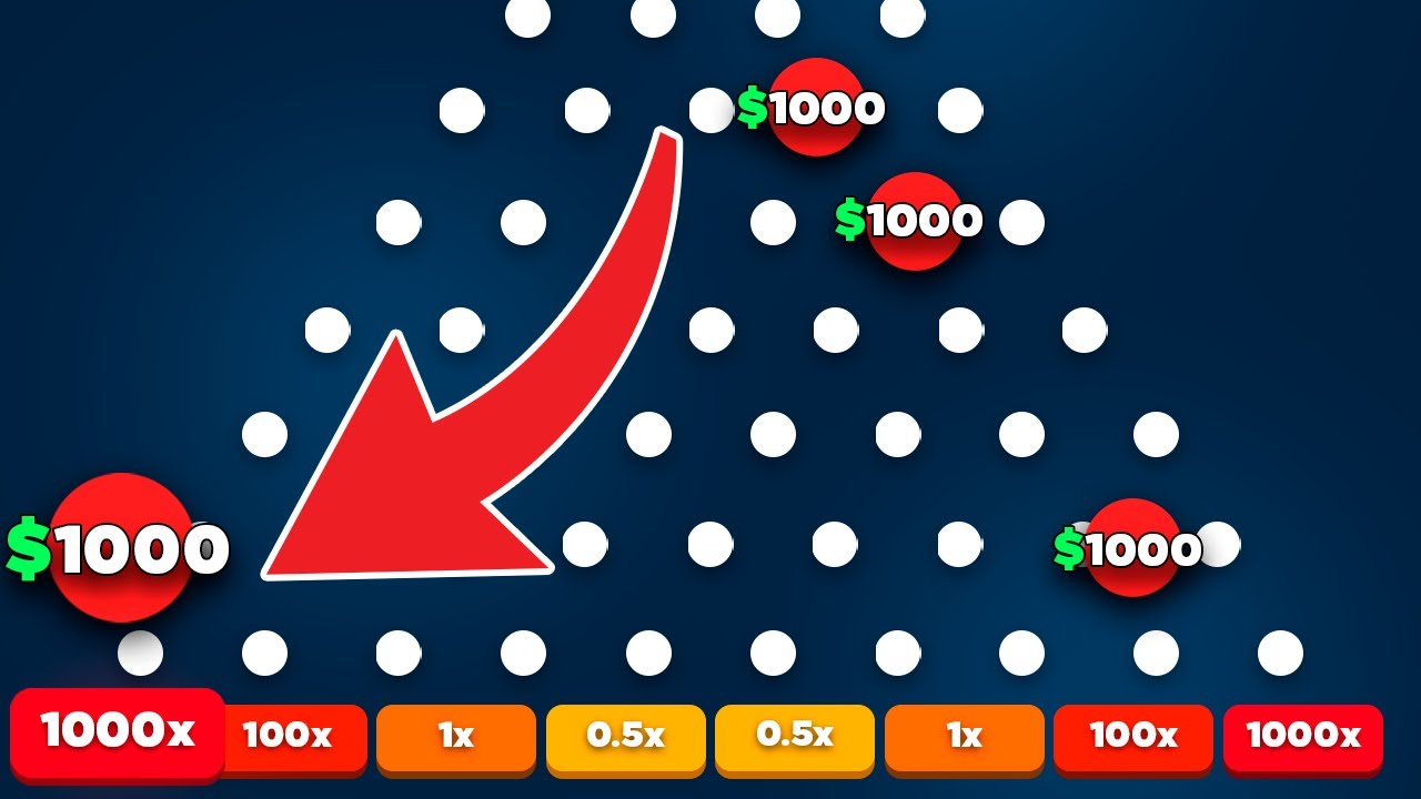 DROPPING A $1,000 BALL ON STAKE PLINKO.. - YouTube