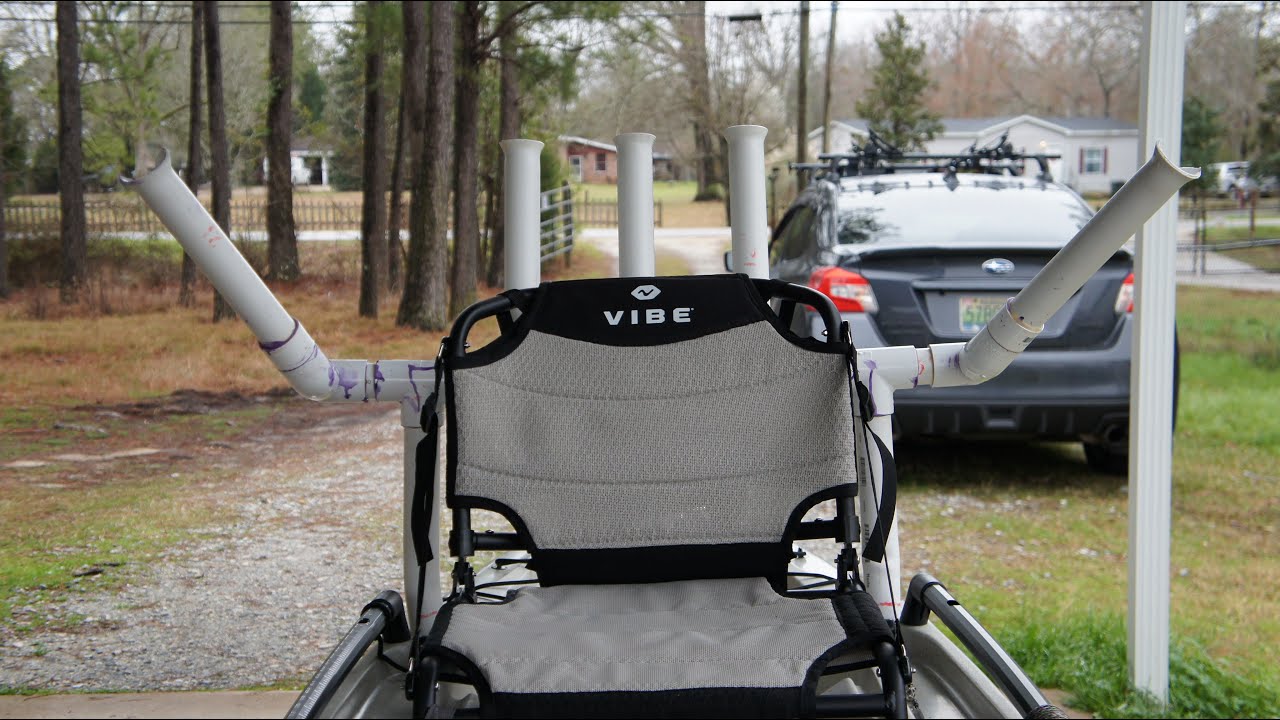 DIY PVC Rod Holder Assembly - YouTube