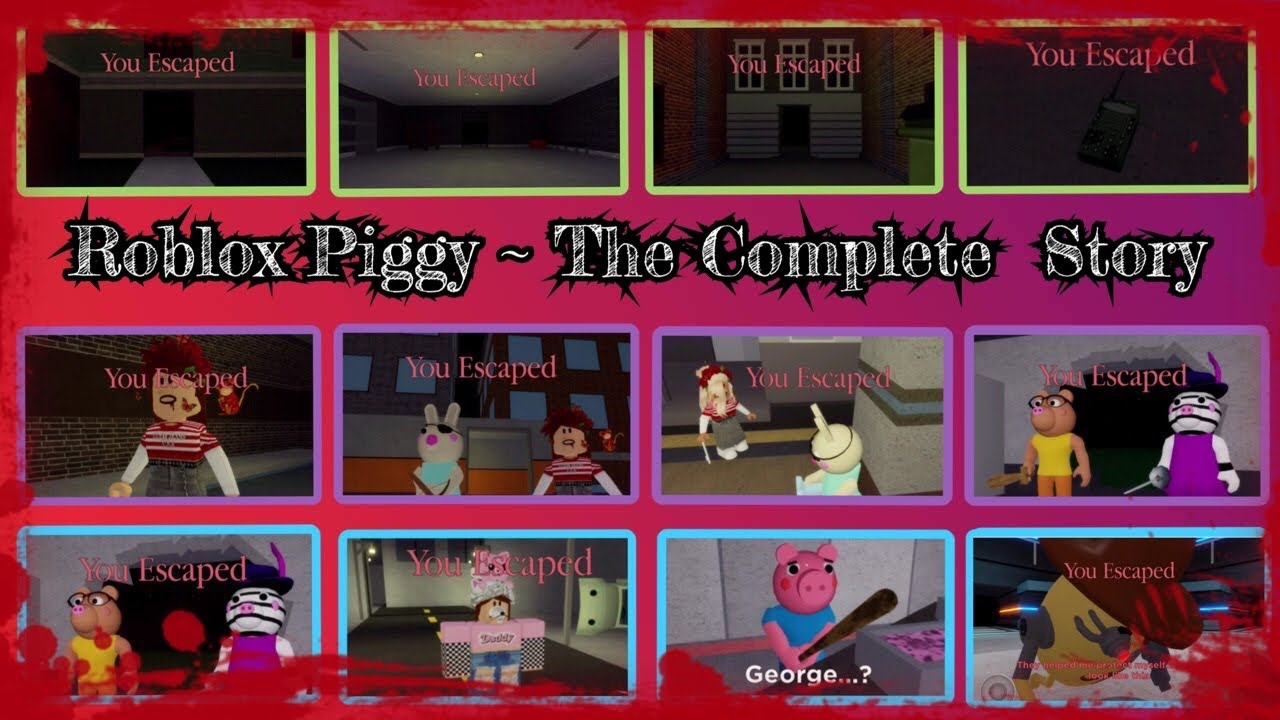 ROBLOX Piggy The Full & Complete Story ~ Chapters 1 to 12 ~ All ...
