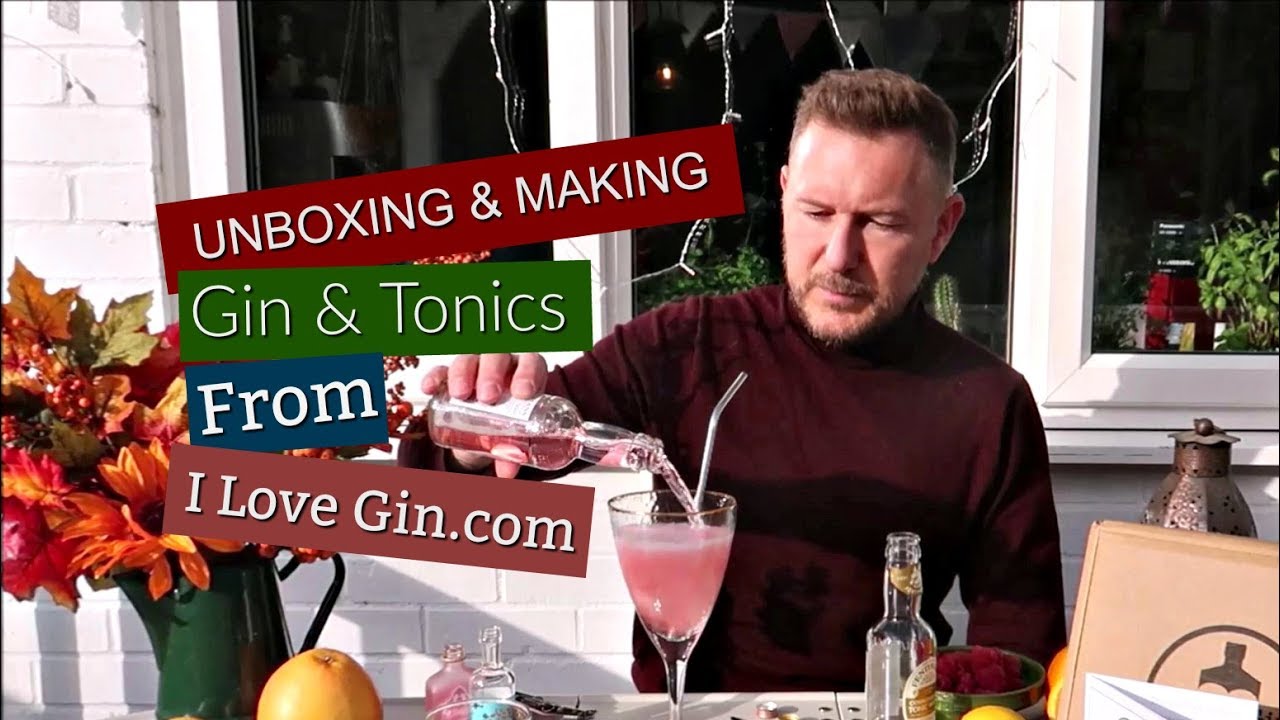 Unboxing and mixing the latest gin box from I Love Gin - YouTube