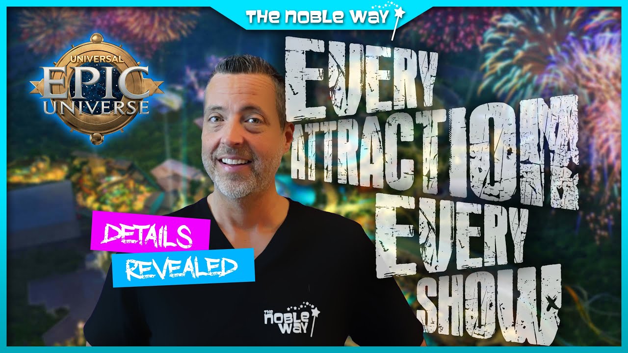 Epic Universe Every Attraction, Ride, & Show | Details & Breakdown ...