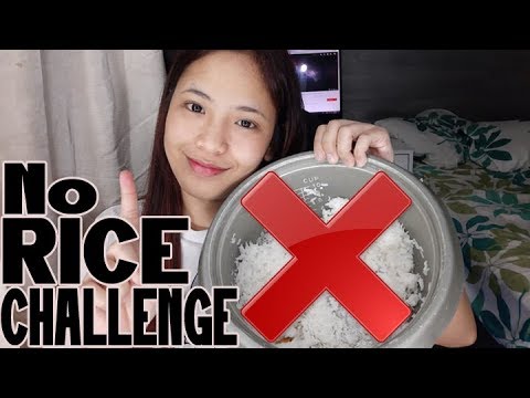 How to lose weight in 7 days without exercise? | NO RICE CHALLENGE ...