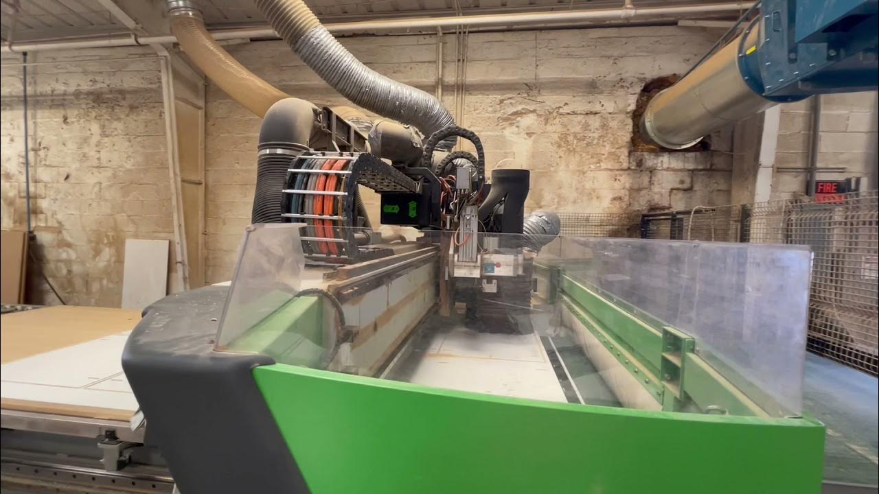 Biesse Rover G5.12 CNC Router with Load/Unload System - YouTube