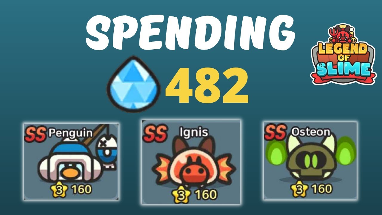SPENDING 450+ PROMOTION TEARS - Legend of Slime: Idle RPG - YouTube