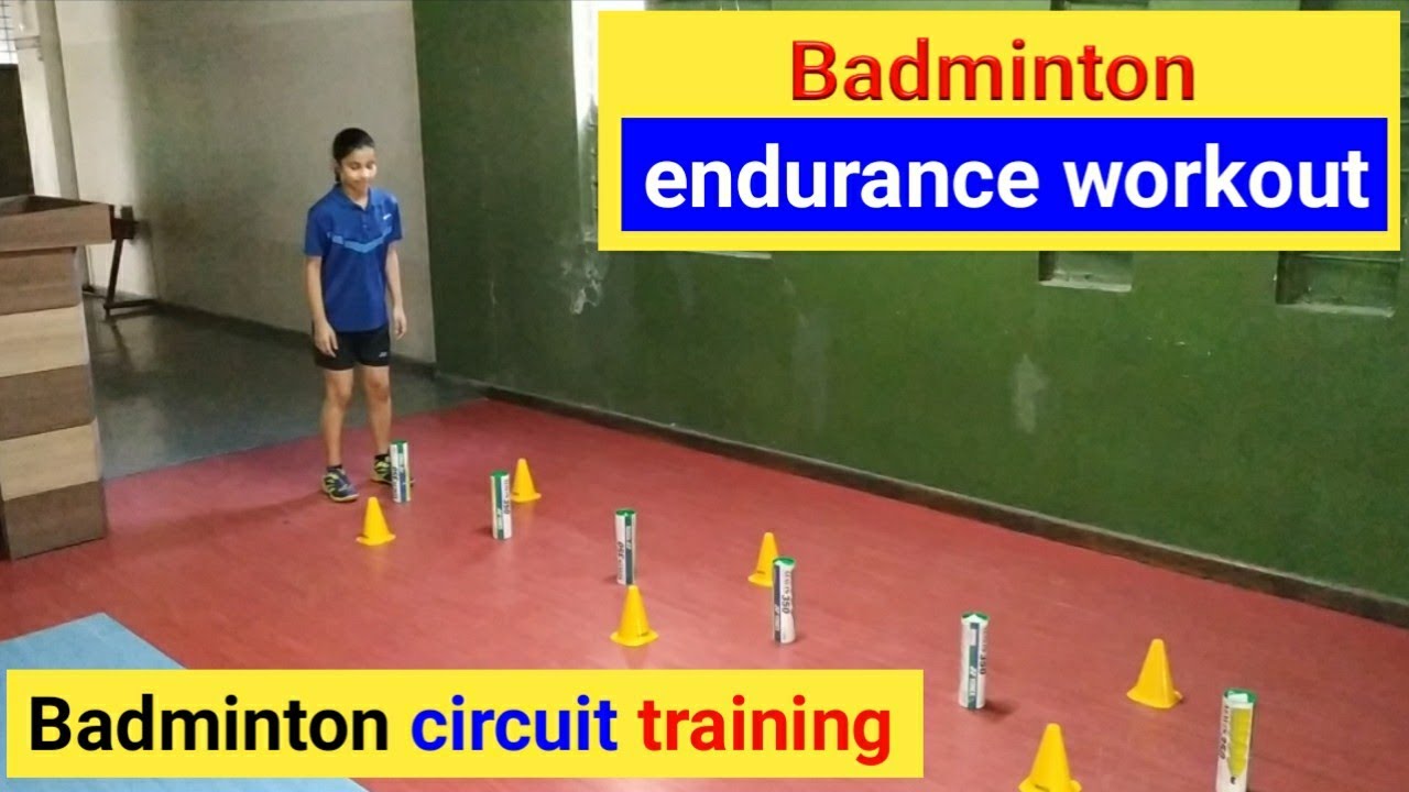 Badminton circuit training || Badminton endurance workout || exercises ...