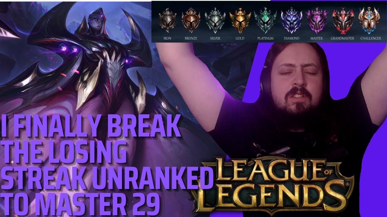 I Finally Break The Losing Streak!! | League of Legends Unranked to ...