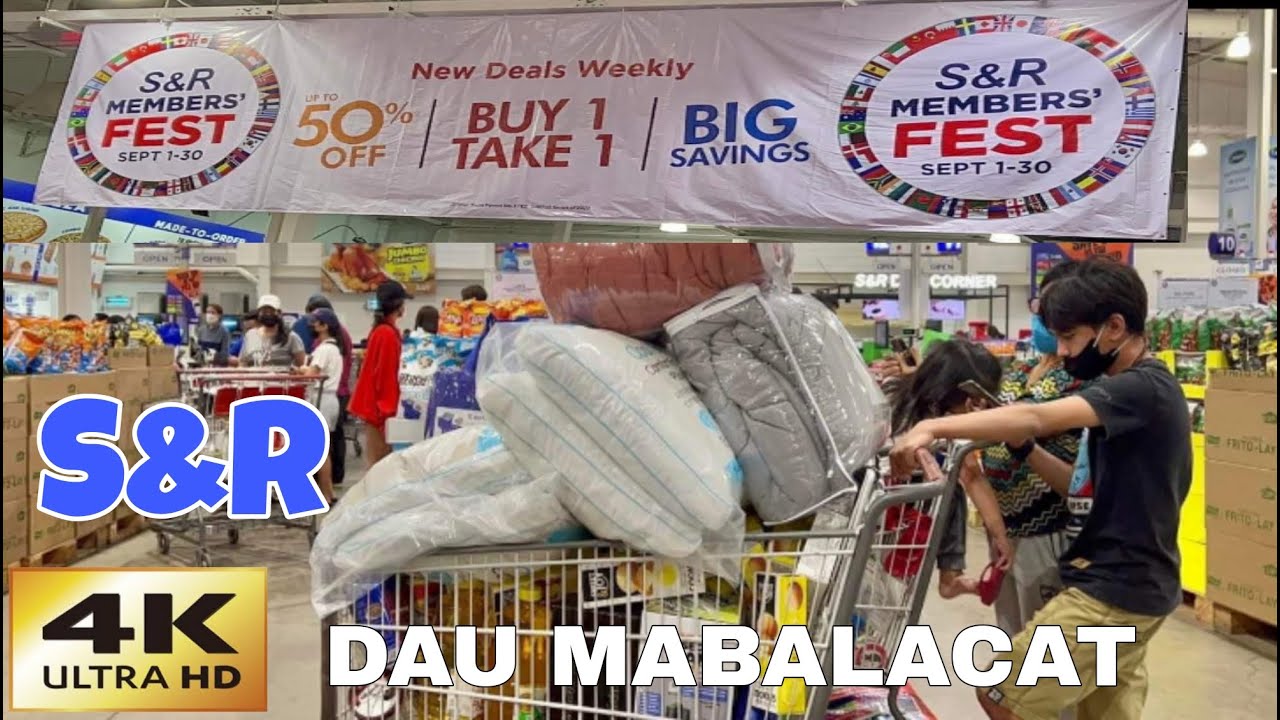 #S&R Dau Mabalacat , Pampanga 🇵🇭 | Price Update | September 20/22 [4K ...