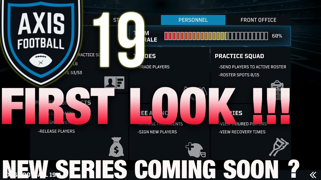 AXIS FOOTBALL 2019 FIRST LOOK !!! - YouTube